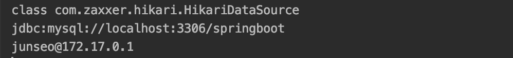 [spring Boot] Dbcp And Mysql